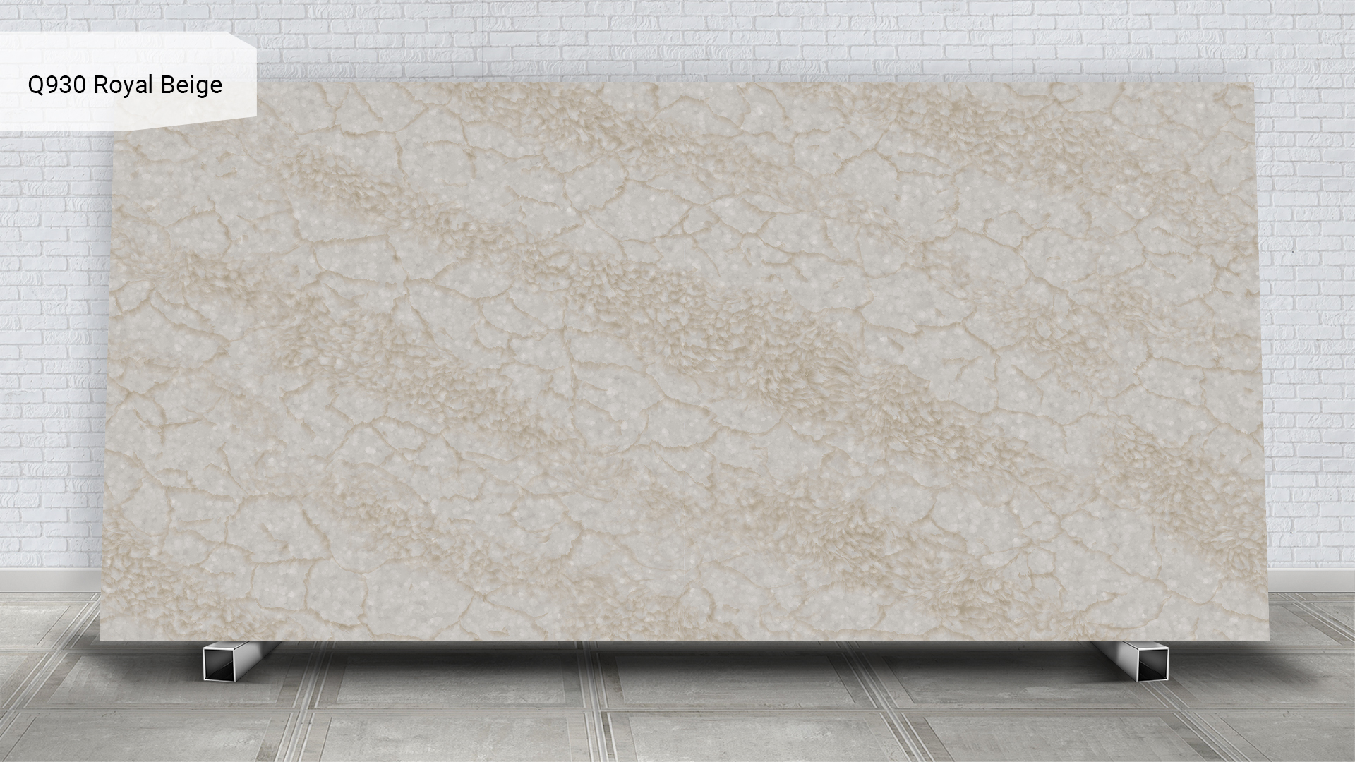 Кварцевый камень Q930 Royal Beige из коллекции Unique в каталоге Interstone.su | Interstone